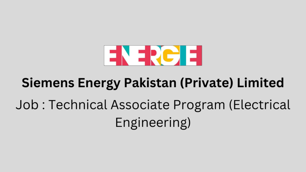 Technical Associate Program (Electrical Engineering) - Energie Intelligent
